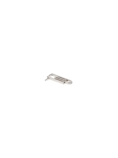 Off-White Paperclip Mono Earring