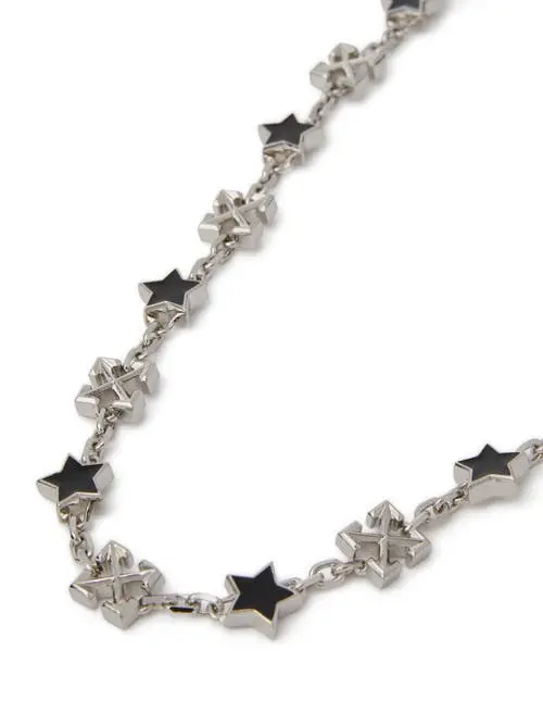 Off-White Star Arrow Necklace