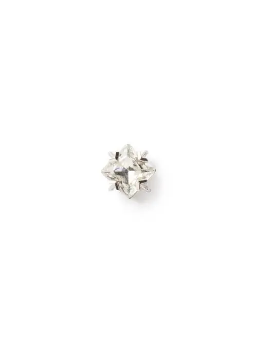 Off-White Bling Square Mono Earring