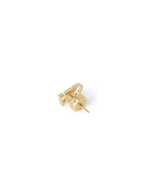 Off-White Ow Earrings With Strass