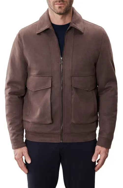 Robert Barakett Anders Cargo Pocket Zip-up Jacket
