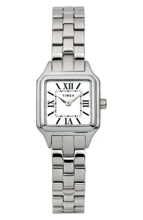 Timex® Legacy Addison Bracelet Watch - Silver-tone