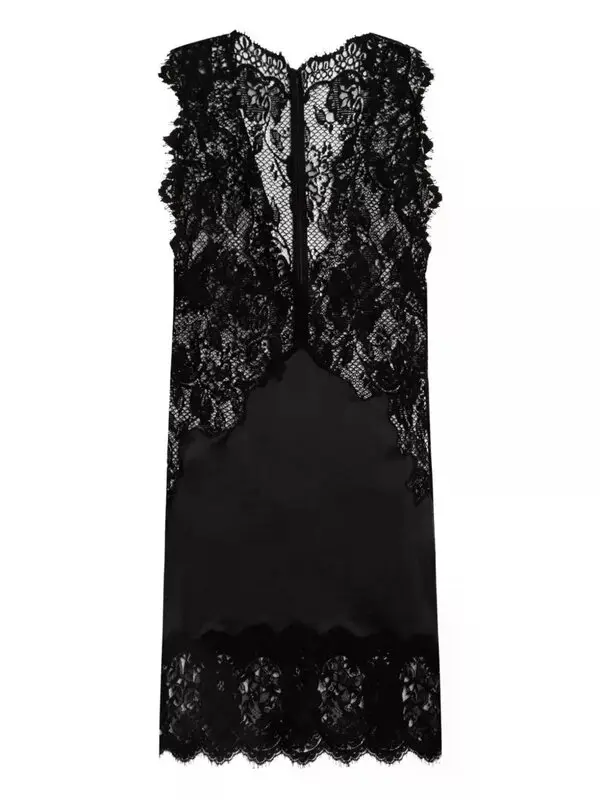 Dolce & Gabbana Lace Insert Mini Dress