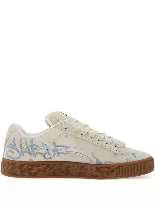 PUMA Suede Xl Splattered Lace-up Sneakers