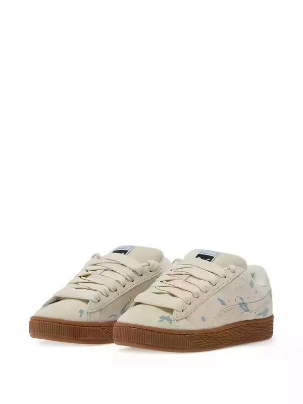 PUMA Suede Xl Splattered Lace-up Sneakers