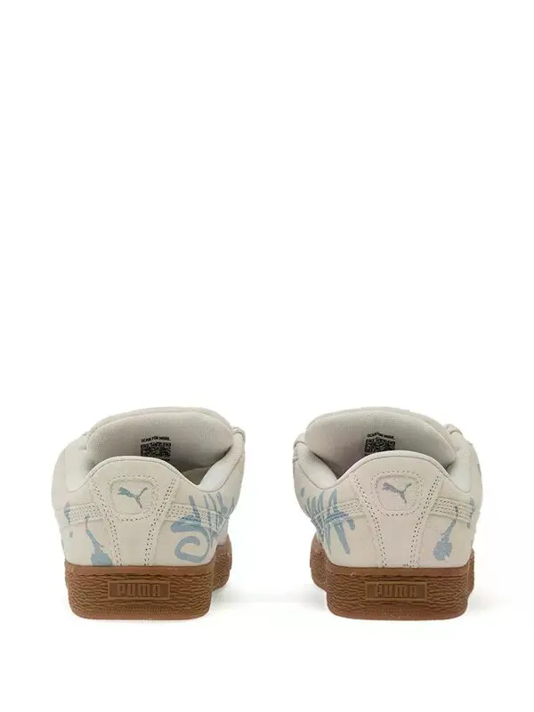 PUMA Suede Xl Splattered Lace-up Sneakers