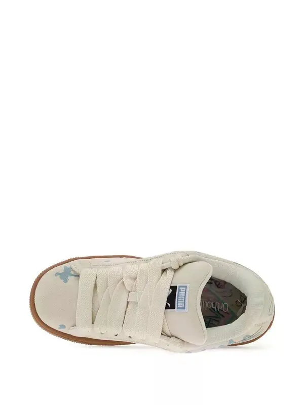 PUMA Suede Xl Splattered Lace-up Sneakers