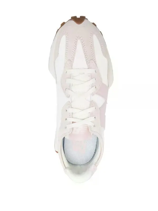 NEW BALANCE 327 Panelled Low-top Sneakers - White