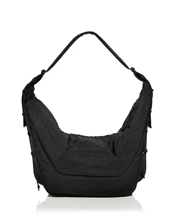 LEMAIRE Large Soft Game Bag - Dark Chocolate