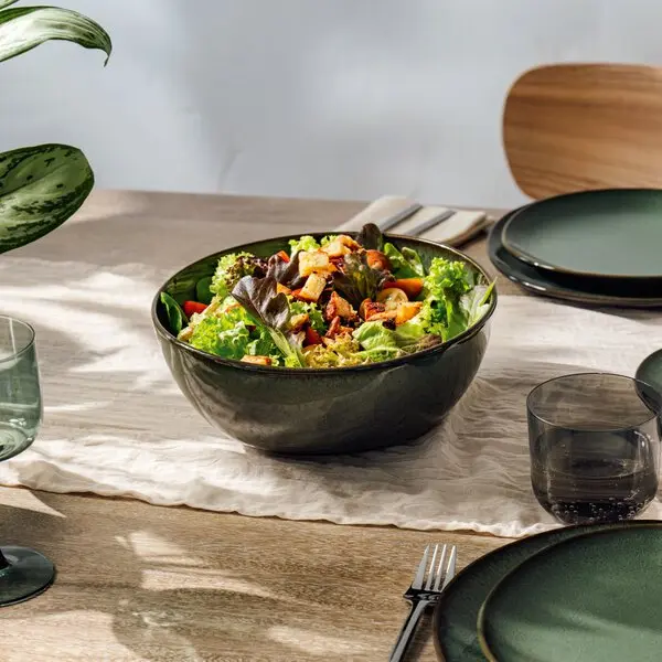 VILLEROY & BOCH Lave Vert Serving Bowl