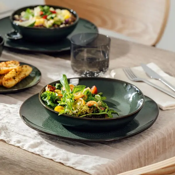 VILLEROY & BOCH Lave Vert Individual Pasta Bowl - Green