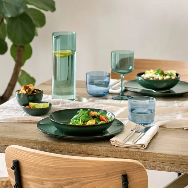 VILLEROY & BOCH Lave Vert Individual Pasta Bowl - Green