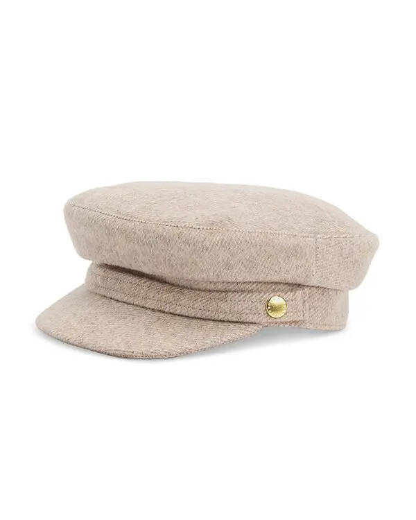 Barbour Bothal Baker Boy Hat - Oatmeal