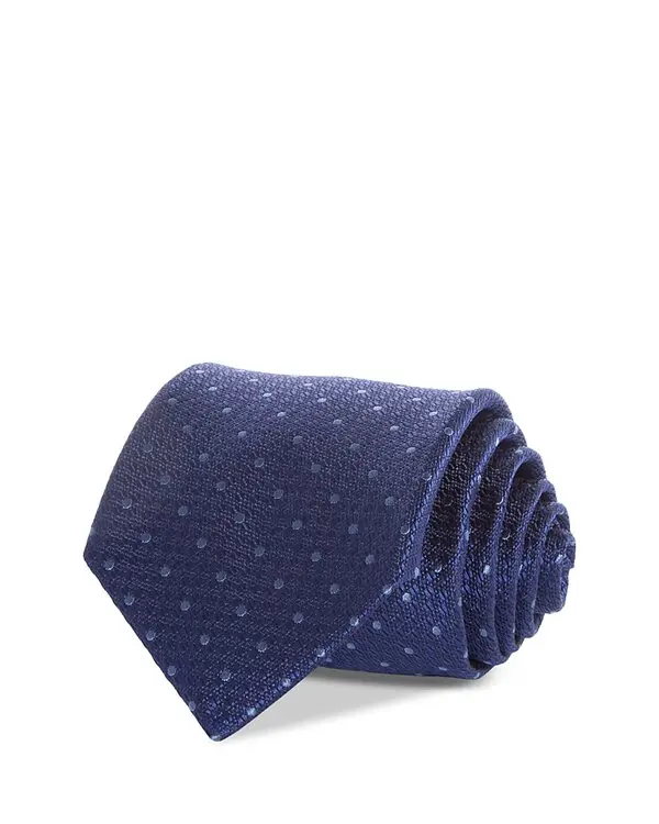 Bloomingdale'S Classic Dot Neck Tie - Blue