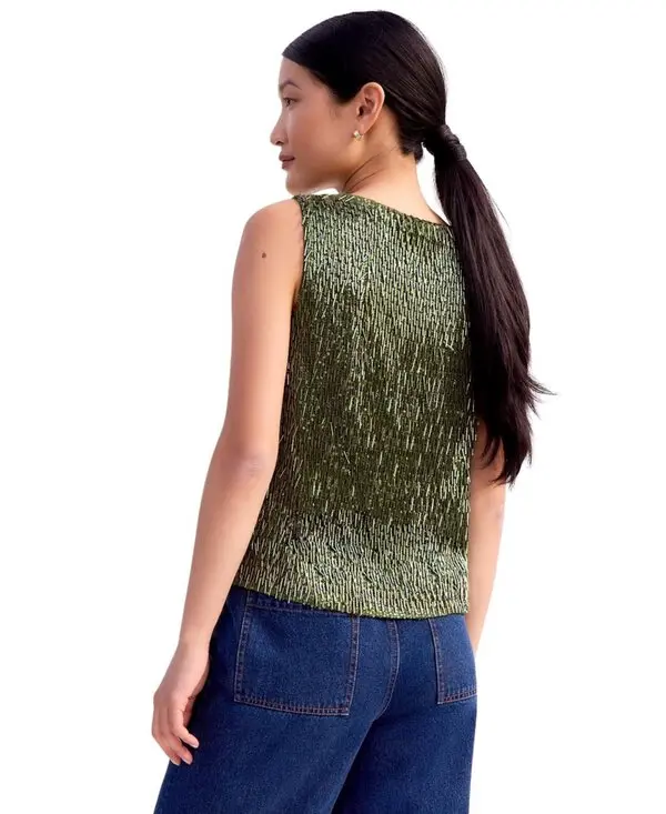 RO & ZO Sequin Shell Tank Top
