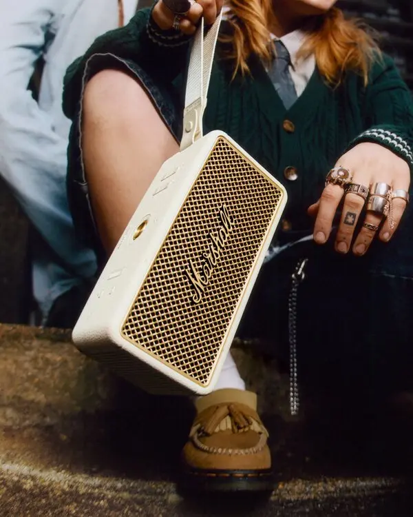 MARSHALL US INC. Portable Bluetooth Speaker - Cream