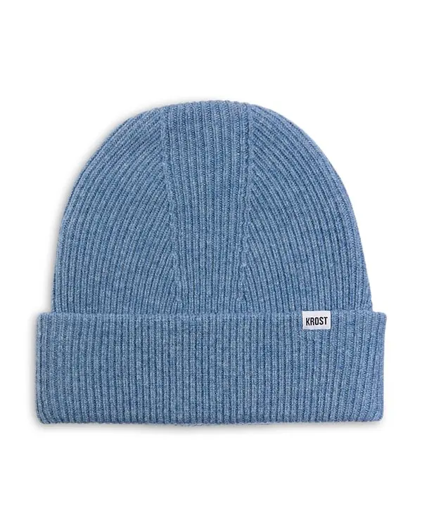 KROST Wool Speckle Beanie - Cashmere Blue