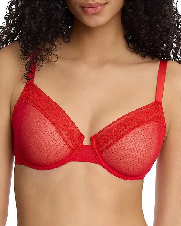 SKARLETT BLUE Lust Lace Underwire Balconette Bra - Holly