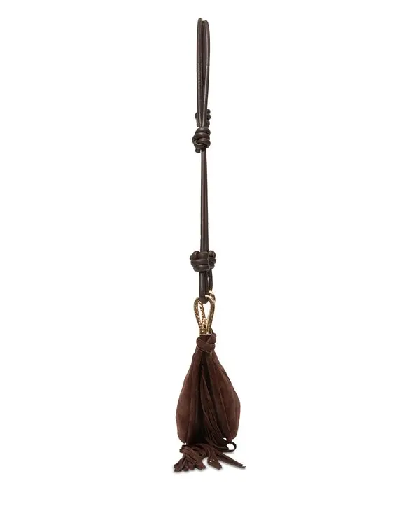 Simkhai Avery Fringe Suede Shoulder Bag