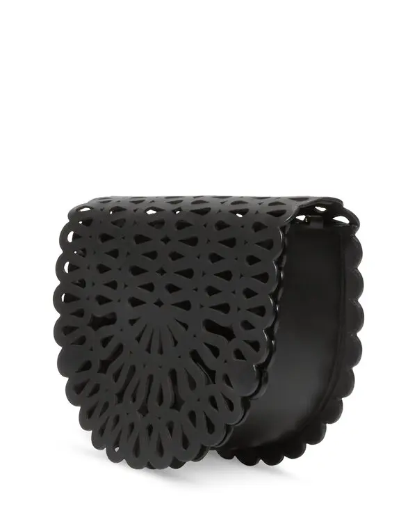 Simkhai Mccall Laser-cut Clutch - Black