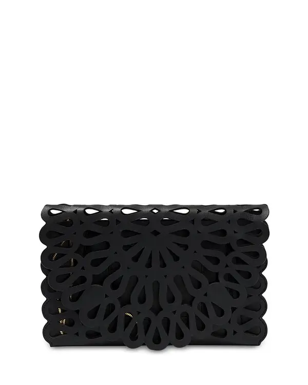 Simkhai Mccall Laser-cut Clutch - Black