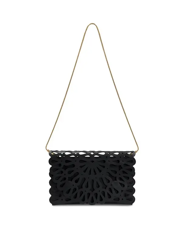 Simkhai Mccall Laser-cut Clutch - Black
