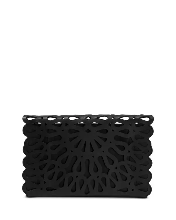 Simkhai Mccall Laser-cut Clutch - Black