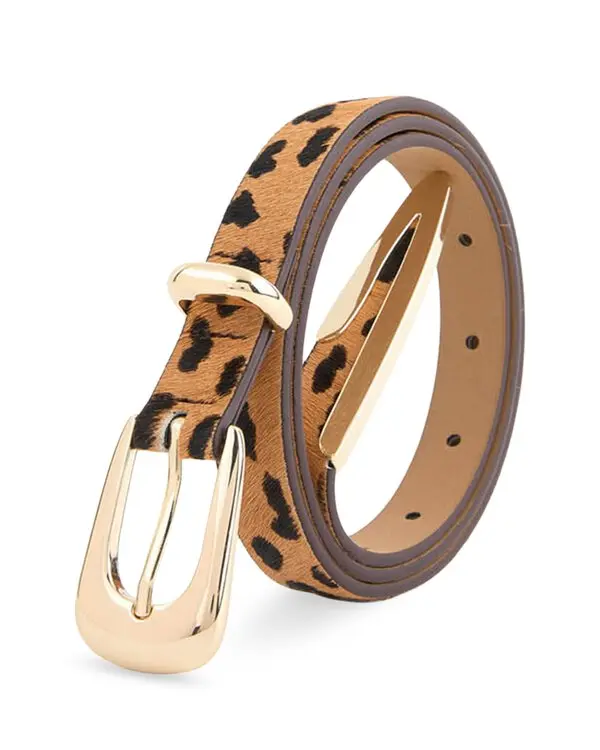 Ettika Calf Hair Western Belt
