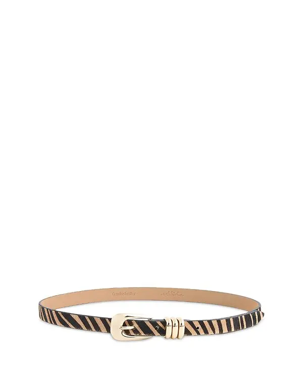 Ettika Calf Hair Belt - Tiger
