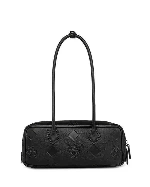 Mcm Aren Shoulder Bag - Black