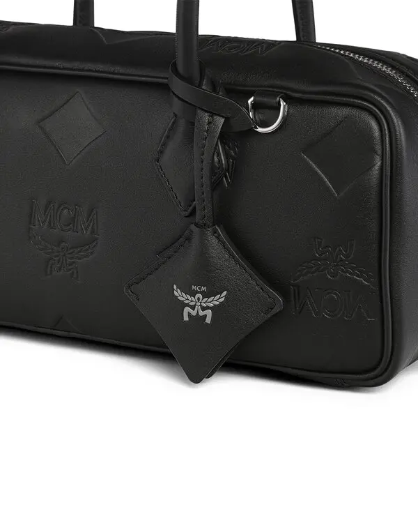 Mcm Aren Shoulder Bag - Black