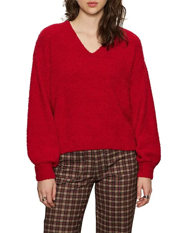 Sanctuary Teddy V-neck Sweater
