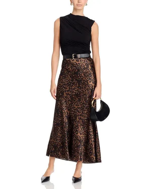 Rails Romina Maxi Skirt - Ginger Spotted