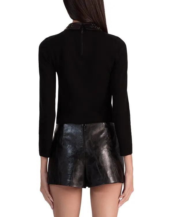 Alice + Olivia Porla Removable Collar Sweater