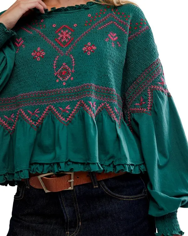 Free People Holly Knit Top