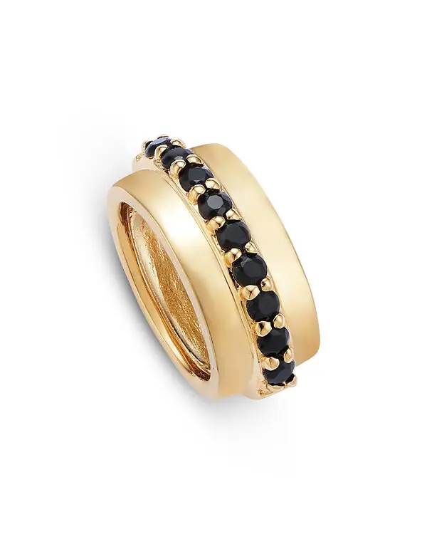 MOON & MEADOW 14k Yellow Onyx Circle Charm Pendant - Gold
