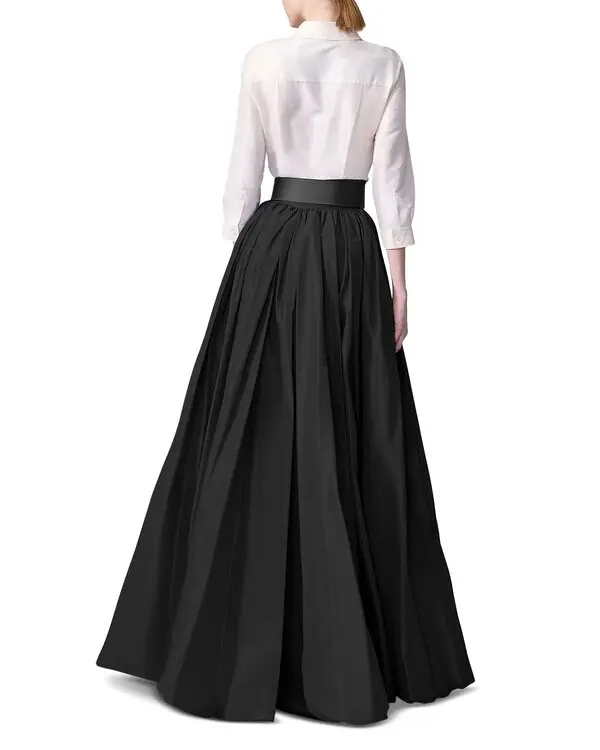 Carolina Herrera Silk Taffeta Shirt - White