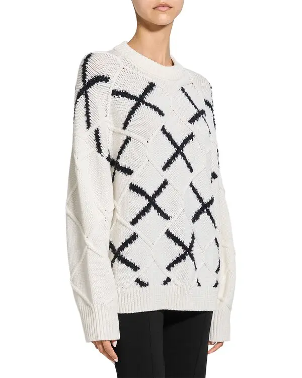 Theory Wool Boucle Sweater