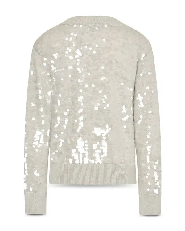 MILLY Ilaria Sequin Sweater