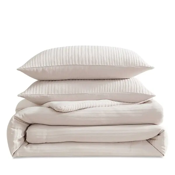 Vera Wang Solid Chenille 3 Piece Comforter Set, King