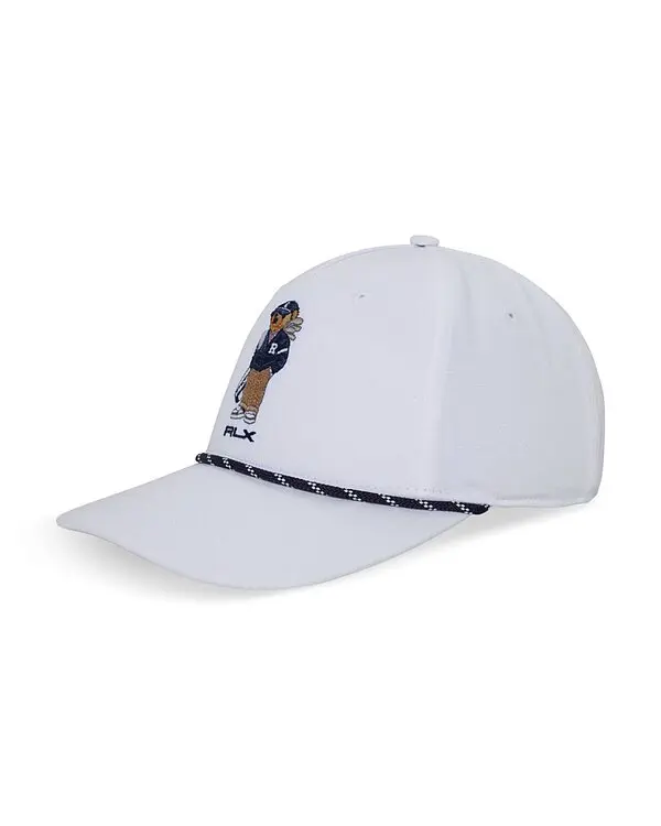 Polo Ralph Lauren Rlx Seasonal Bear Cap - White