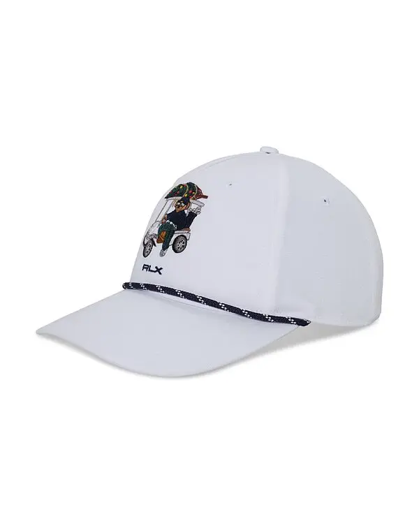 Polo Ralph Lauren Rlx Golf Seasonal Bear Cap - White (christmas Bear)