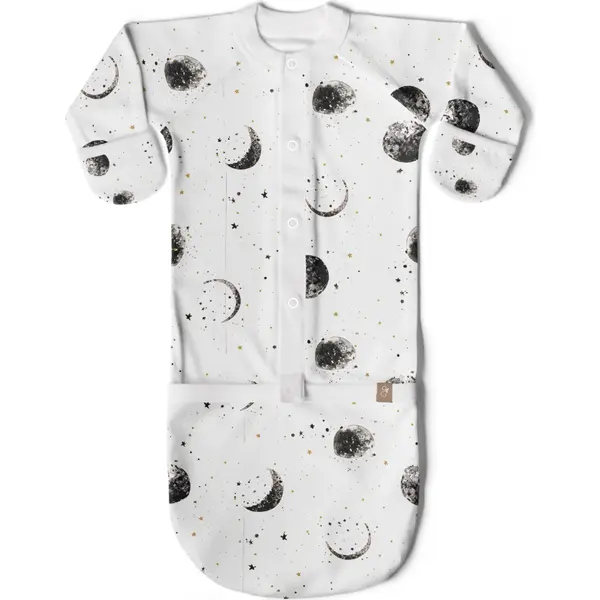 GOUMIKIDS 24 Hour Convertible Sleeper Gown - Many Moons