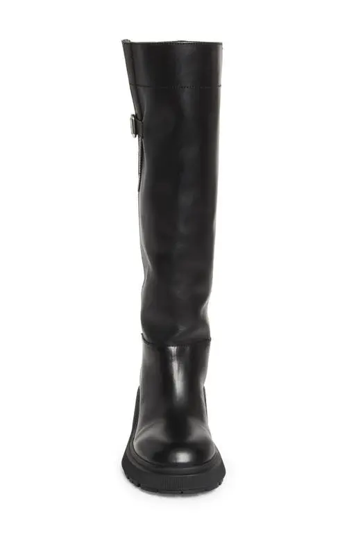 JIMMY CHOO Tamsin Lug Sole Knee High Boots