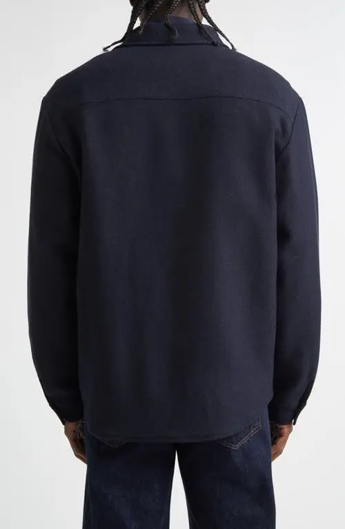 De Bonne Facture Yak Hair & Virgin Wool Overshirt