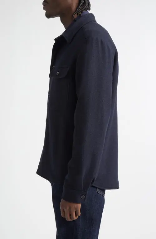 De Bonne Facture Yak Hair & Virgin Wool Overshirt
