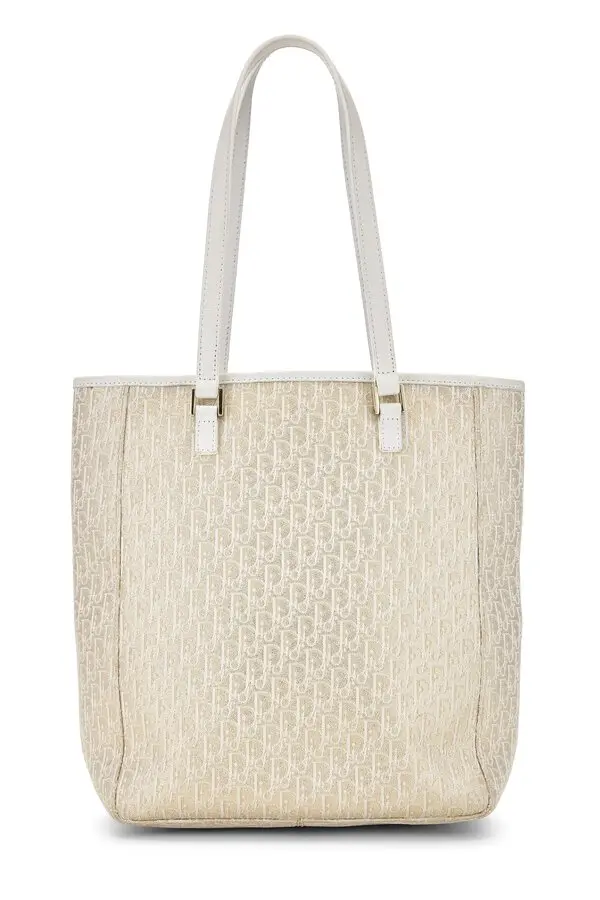 Dior Trotter Canvas Tote - Gold
