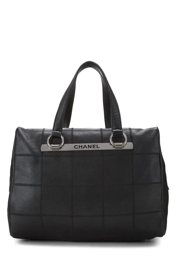 Chanel Caviar Chocolate Bar Handbag