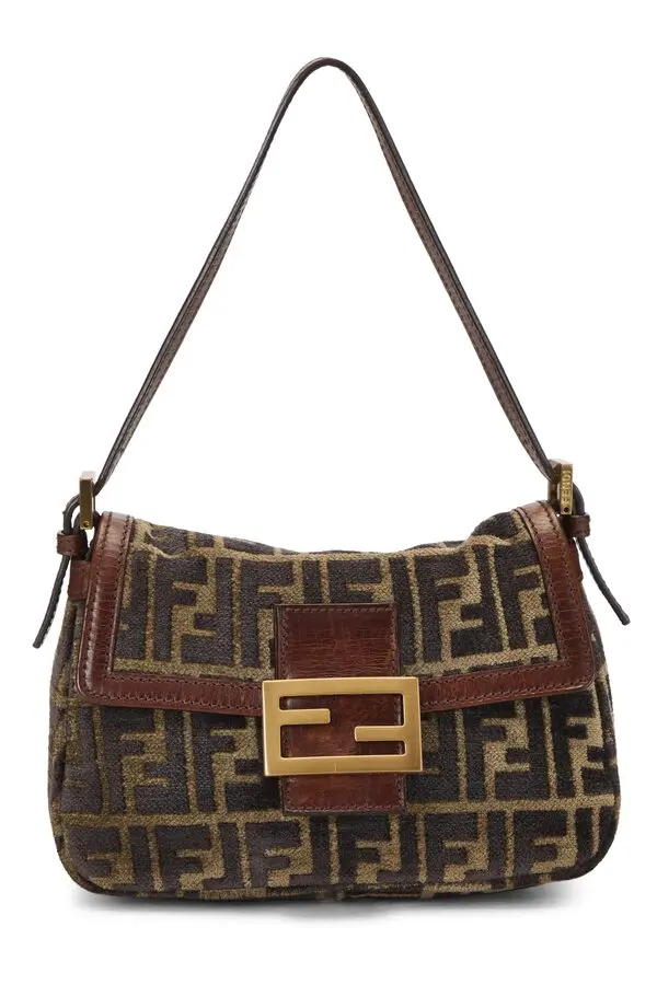 Fendi Zucca Velour Mama