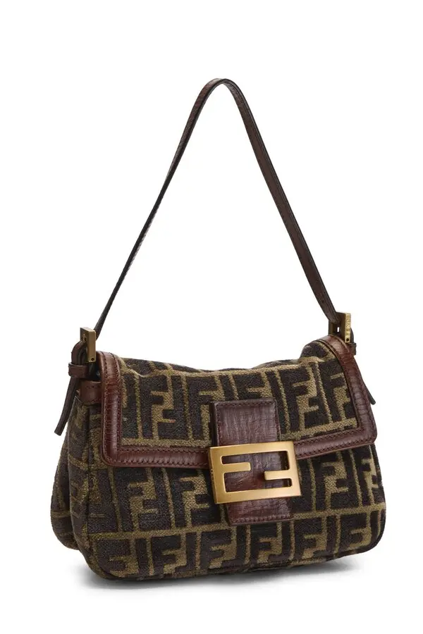 Fendi Zucca Velour Mama